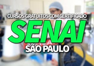 SENAI São Paulo Cursos Gratuitos 2021 → 【Inscrições 2021】