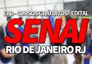 SENAI RJ 2023 | Cursos EAD e Cursos Gratuitos SENAI RJ 2023